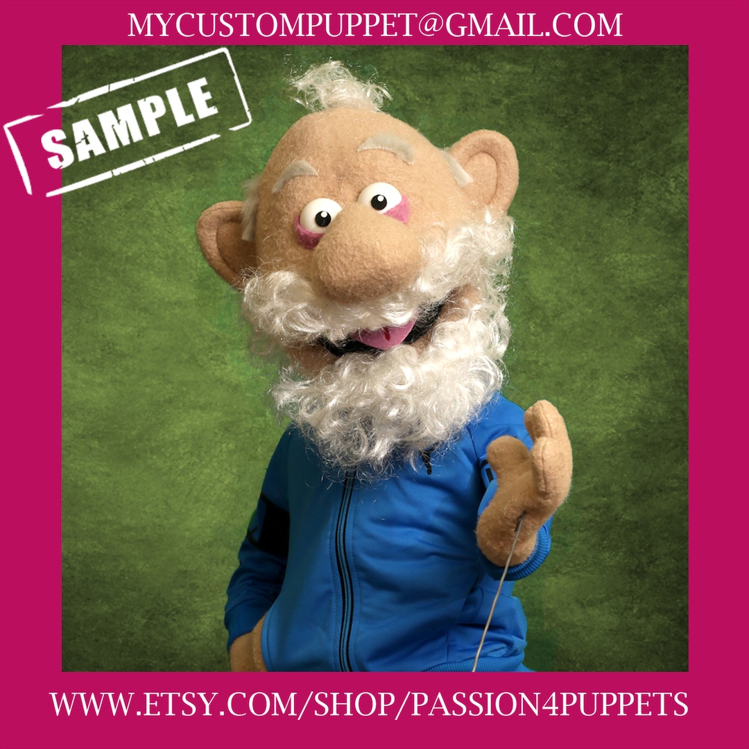 Custom Professional Puppet " Muppet Type " Portrait Puppet From Your ...
