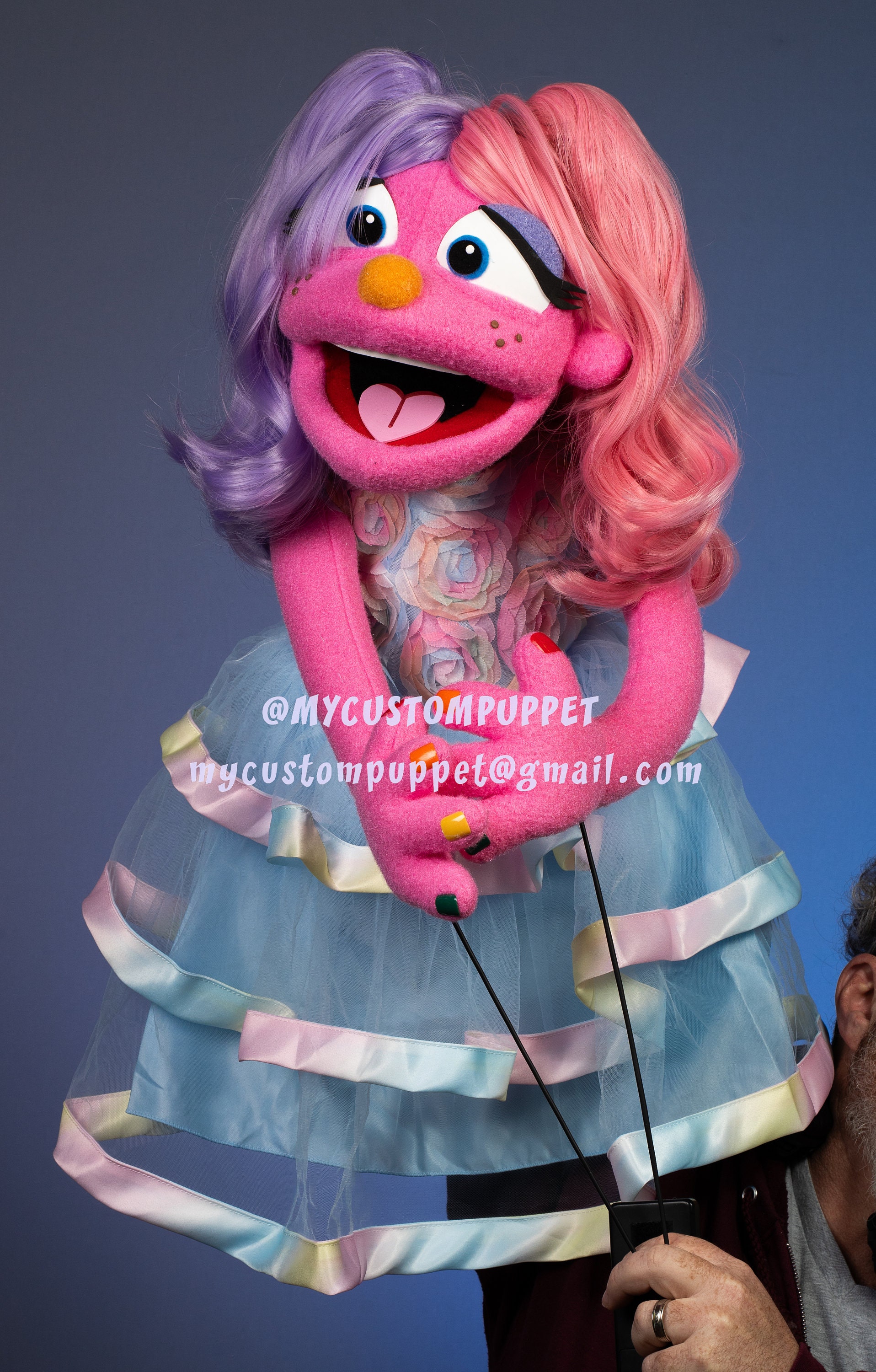 Custom Made Cartoon Character Puppet Custom Made Puppets Muppet ...