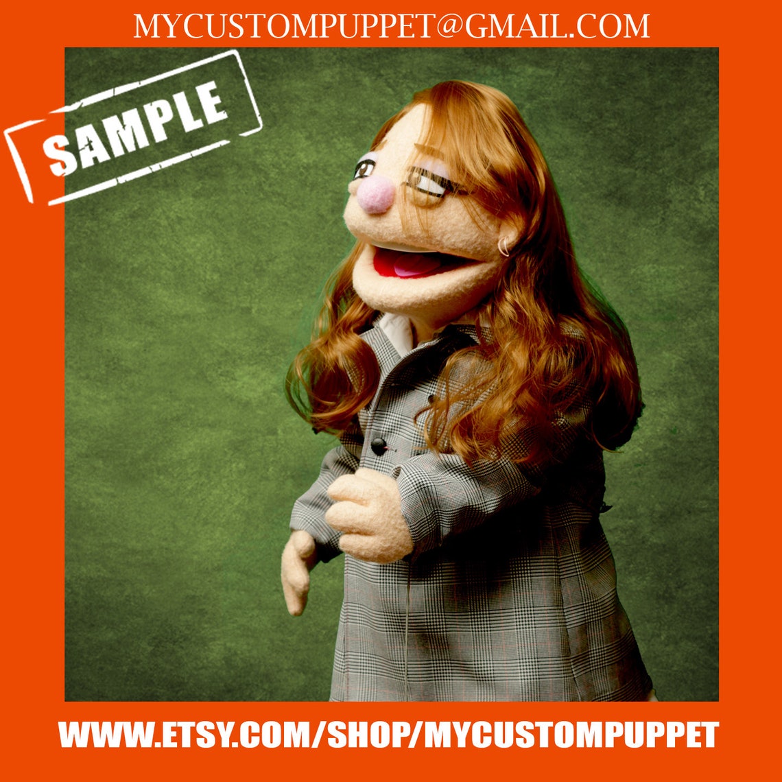 Custom Pro Puppet Makers Muppet Type Portrait - Etsy Canada