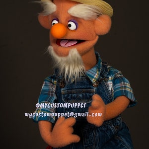Sample of Our Custom Made Puppet , Farmer Puppet Hand Made Professional ...