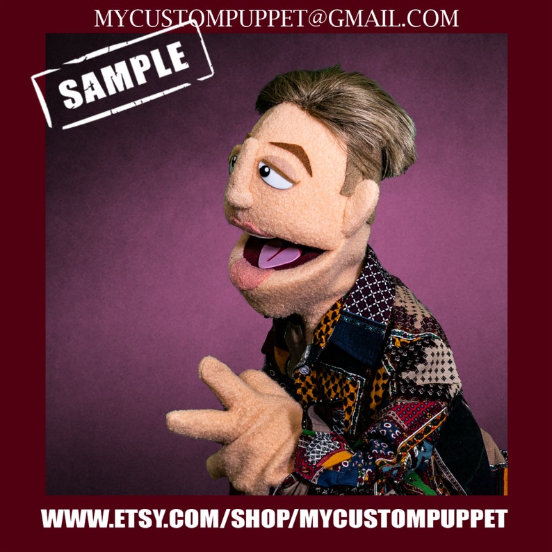 Custom Made Puppet Custom Made Puppets Custom Made Muppet | Etsy