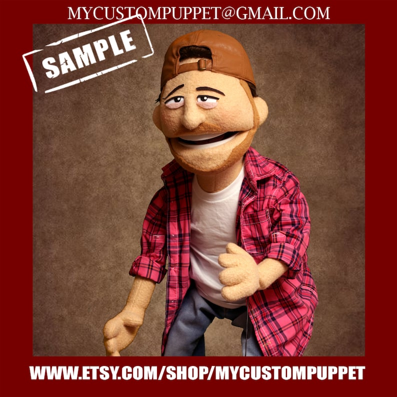 Male Puppet Maker Custom Made Puppet Custom Puppets Puppet - Etsy
