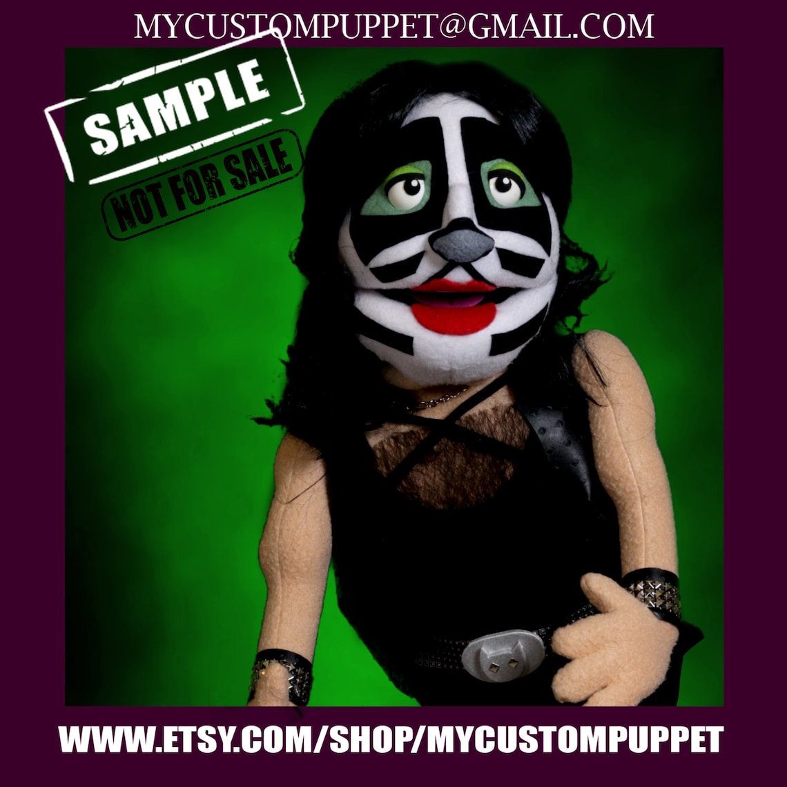 Custom Made Puppet Custom Made KISS Puppets Custom Made Muppet | Etsy