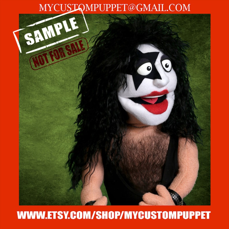 Custom Made Puppet Custom Made KISS Puppets Custom Made Muppet | Etsy