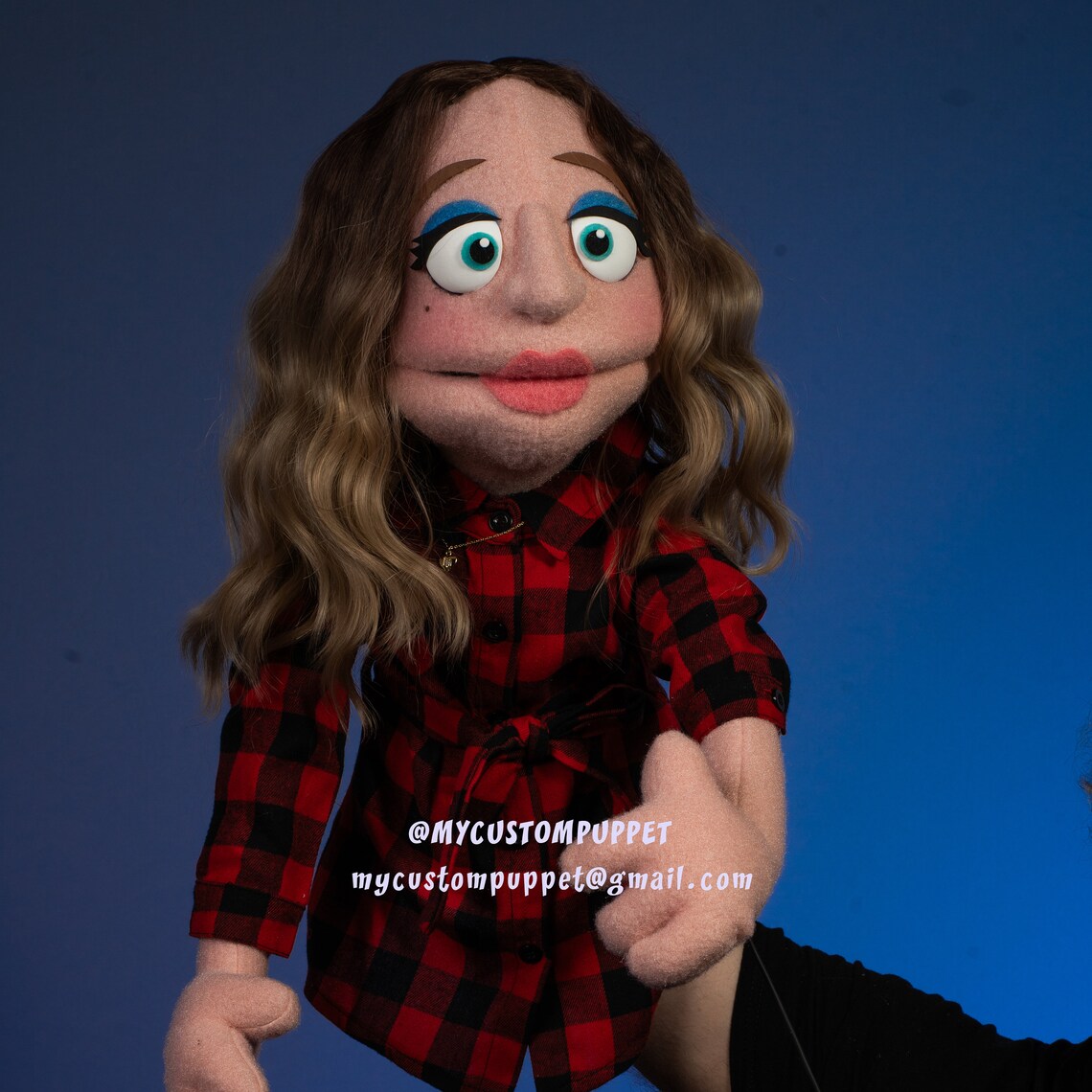 Custom Made Lookalike Female Puppet Portrait Muppet Puppet Custom Made ...