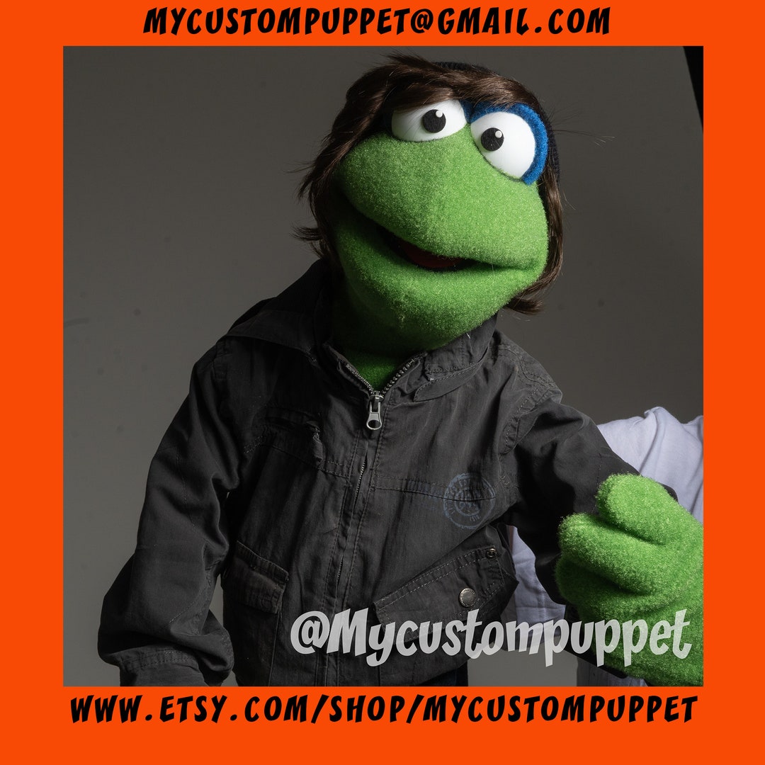 Custom Professional Monster Puppet Rod Hand "muppet Type" From Your ...