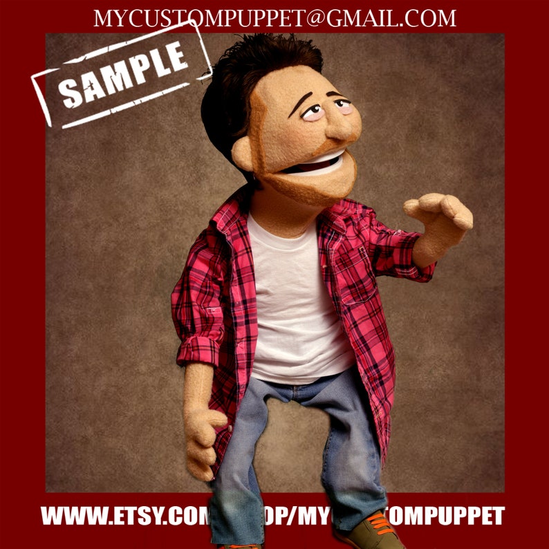 Male Puppet Maker Custom Made Puppet Custom Puppets Puppet - Etsy