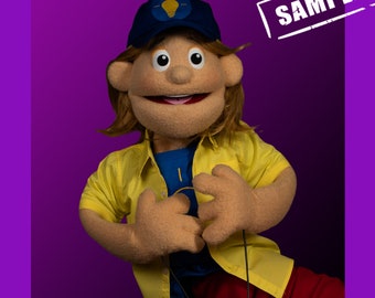 Custom Professional Rod Hand Puppet in Antron Fleece From Your - Etsy