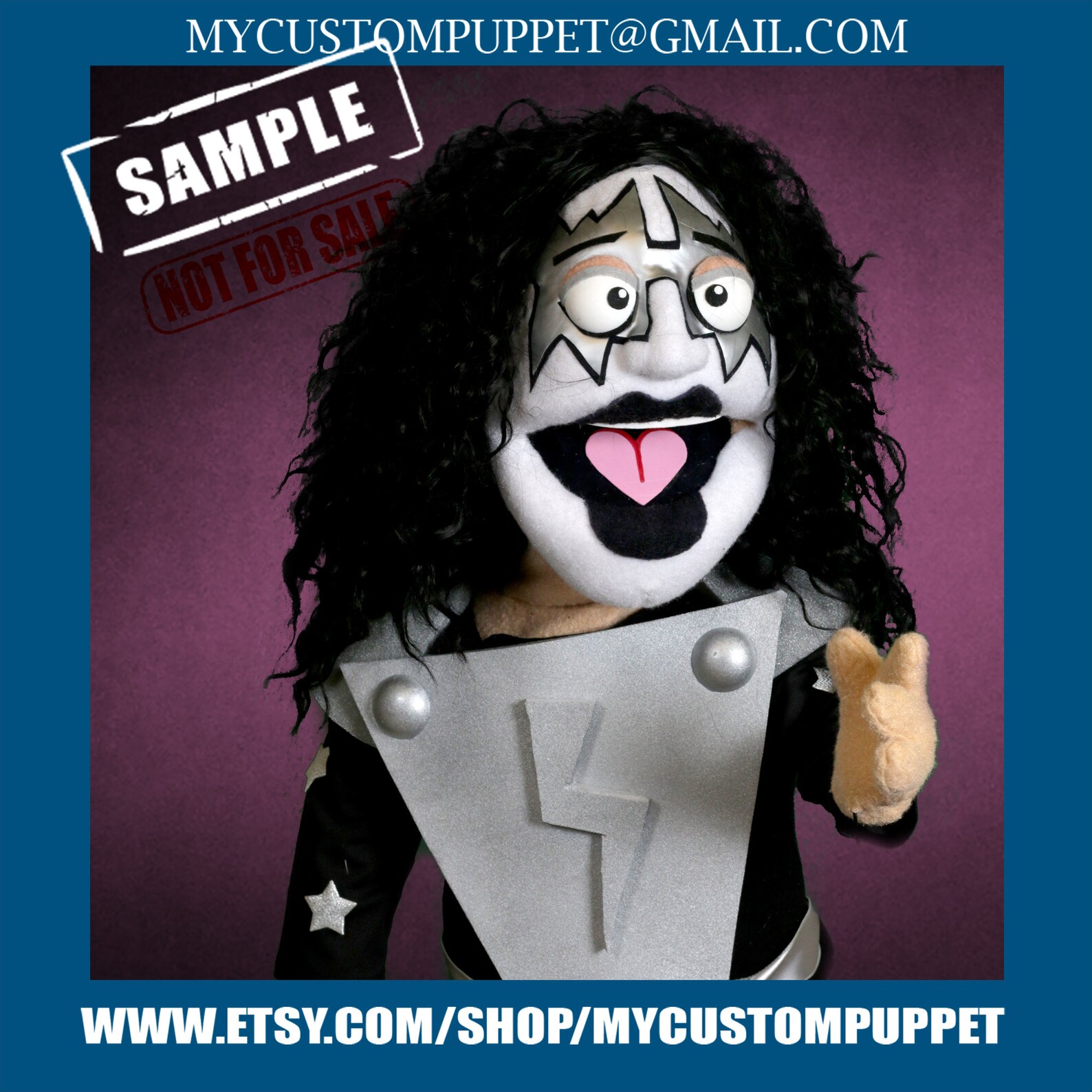 Custom Made Puppet Custom Made KISS Puppets Custom Made Muppet ...