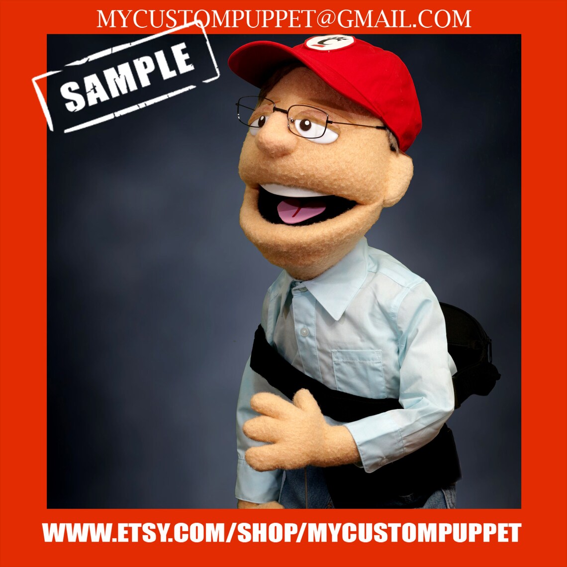 Custom Made Look Alike Portrait Muppet Puppet Custom Made | Etsy