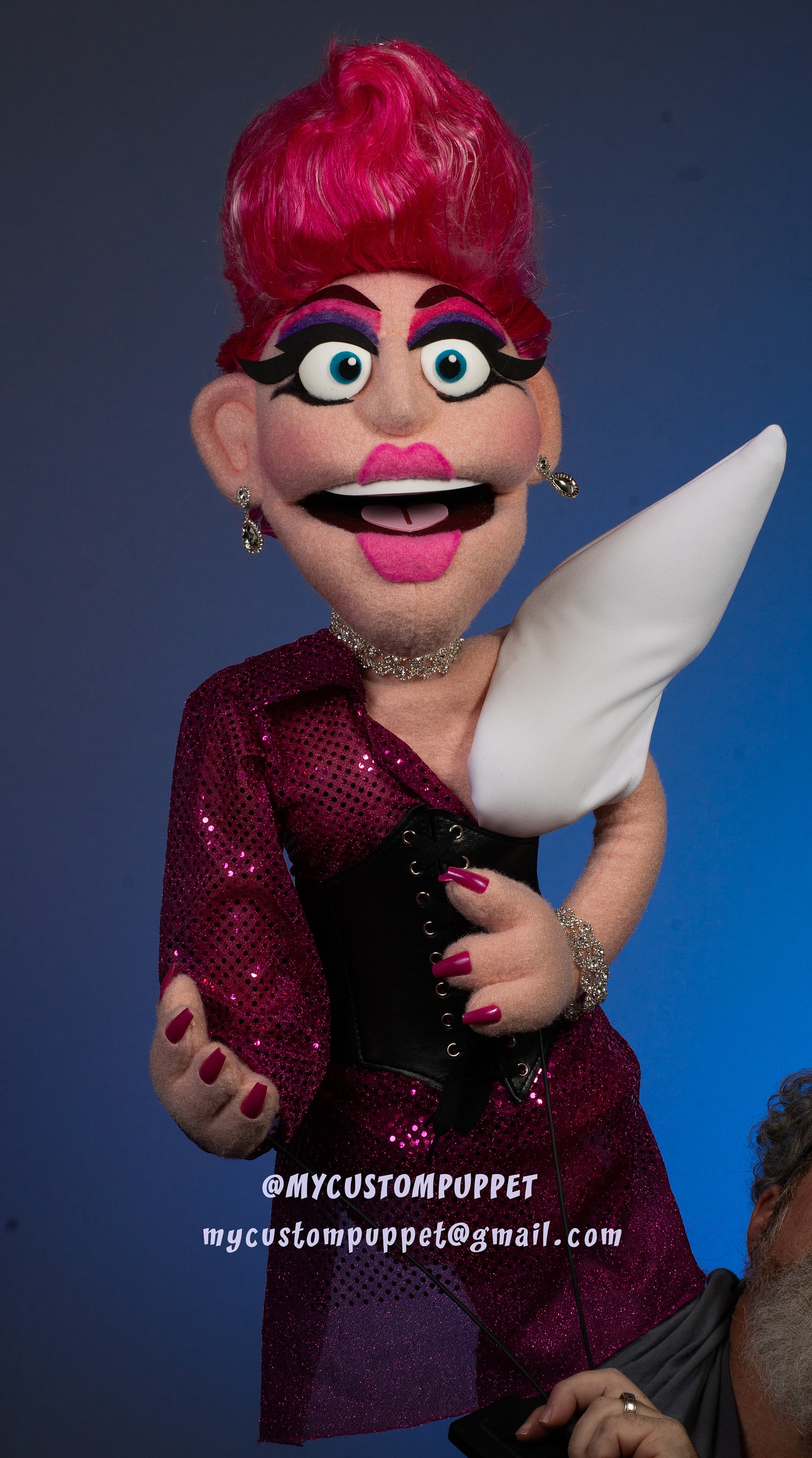 Custom Made Cartoon Character Puppet Custom Made Puppets Muppet ...