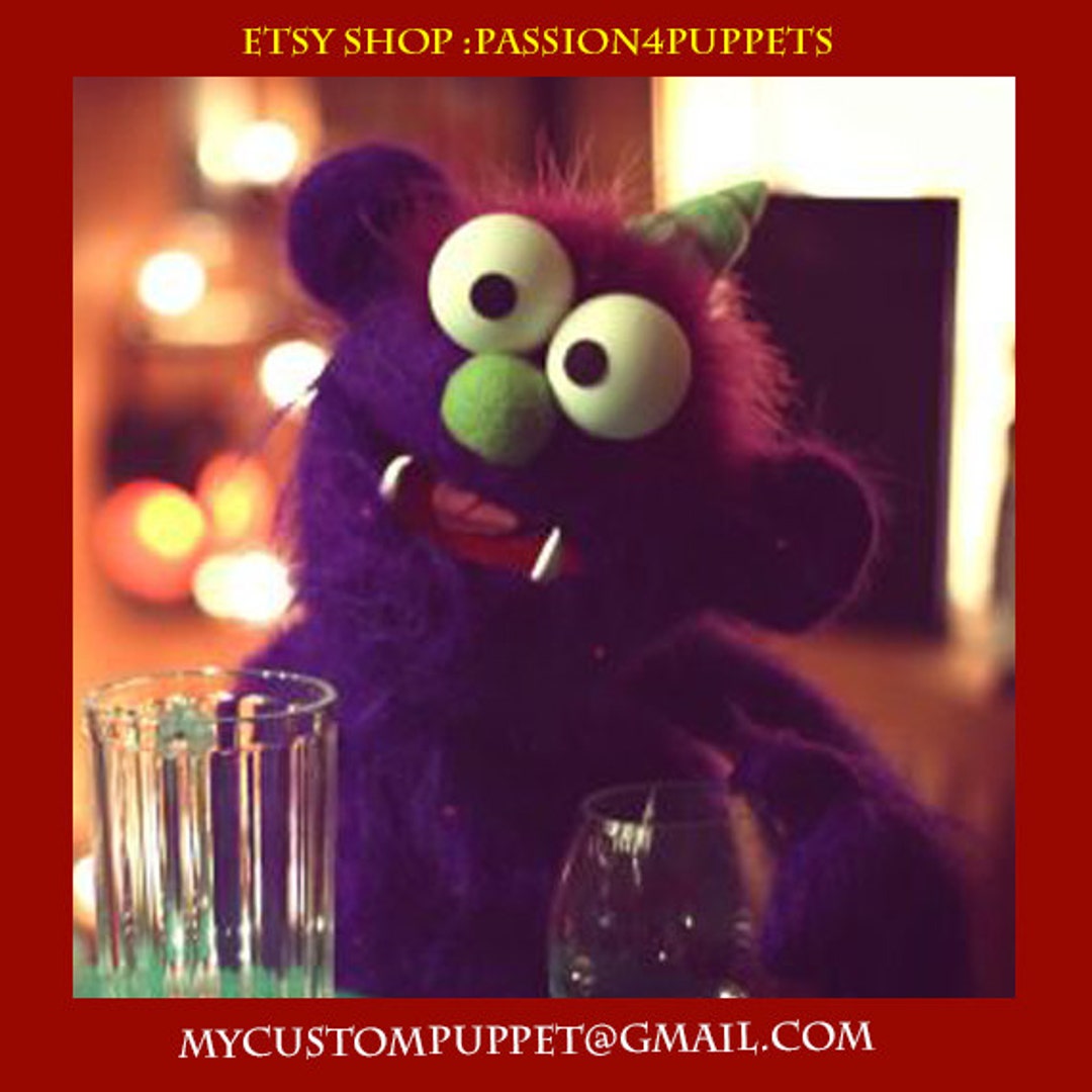 Advanced Custom Puppet Professional Quality Hand Puppet. We - Etsy