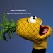 Custom Made Character Puppet , Puppets, Pineapple Fruit Puppet, Puppet ...