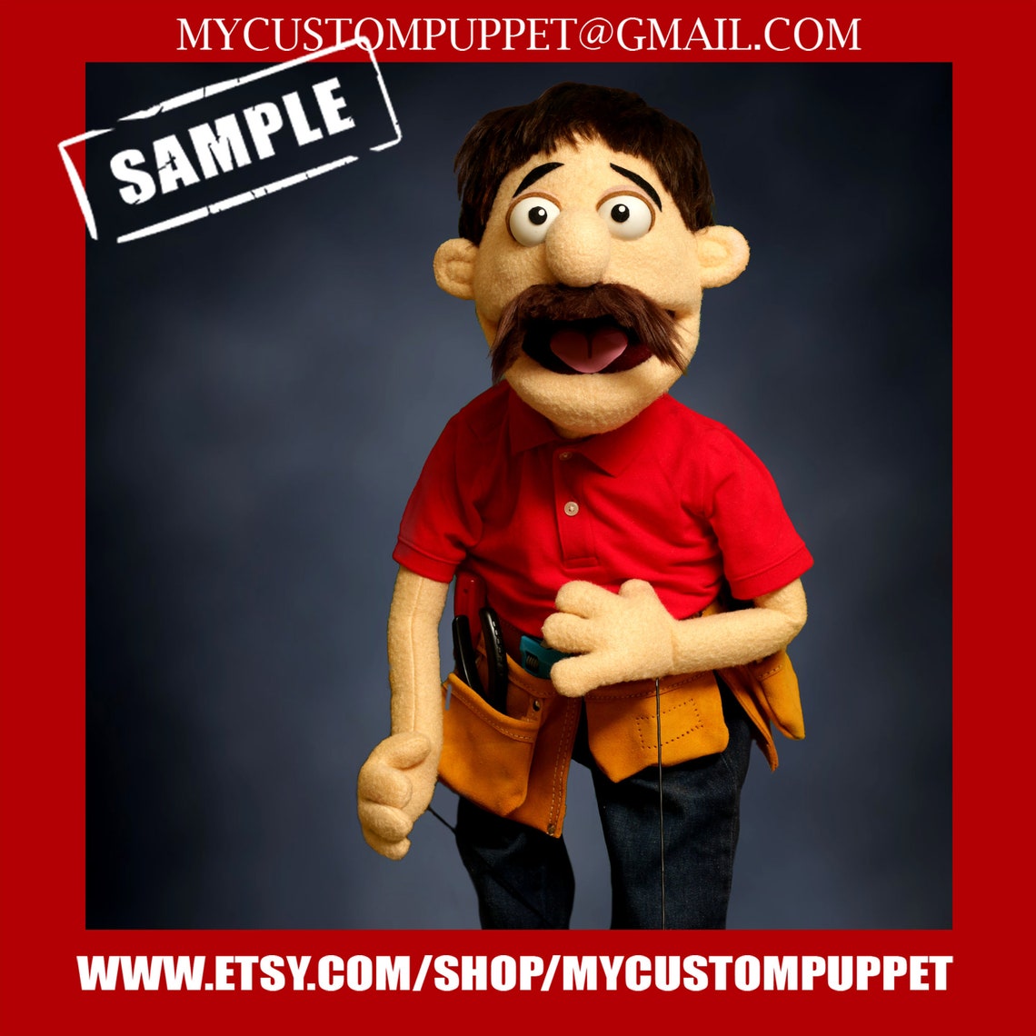 Custom Made Puppet Custom Made Puppets Custom Made Muppet - Etsy