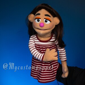 Custom Professional Rod Hand Puppet in Antron Fleece From Your Design ...