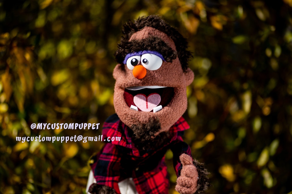 Sample of Our Custom Made Puppets, Big Foot Custom-made Puppet - Etsy