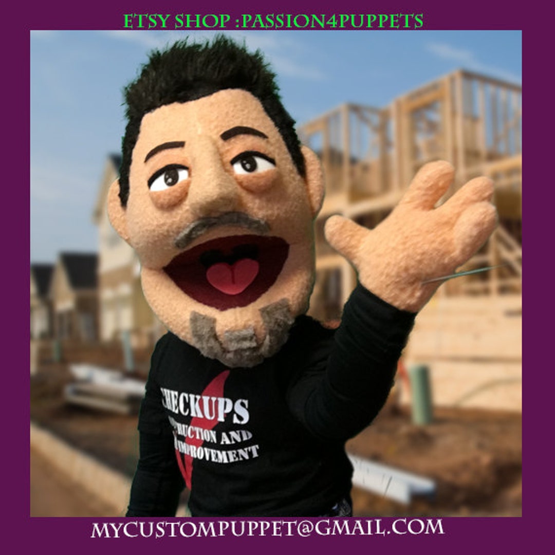 Custom Puppet Portrait Muppet Puppet Custom Look Alike Muppet Puppet - Etsy