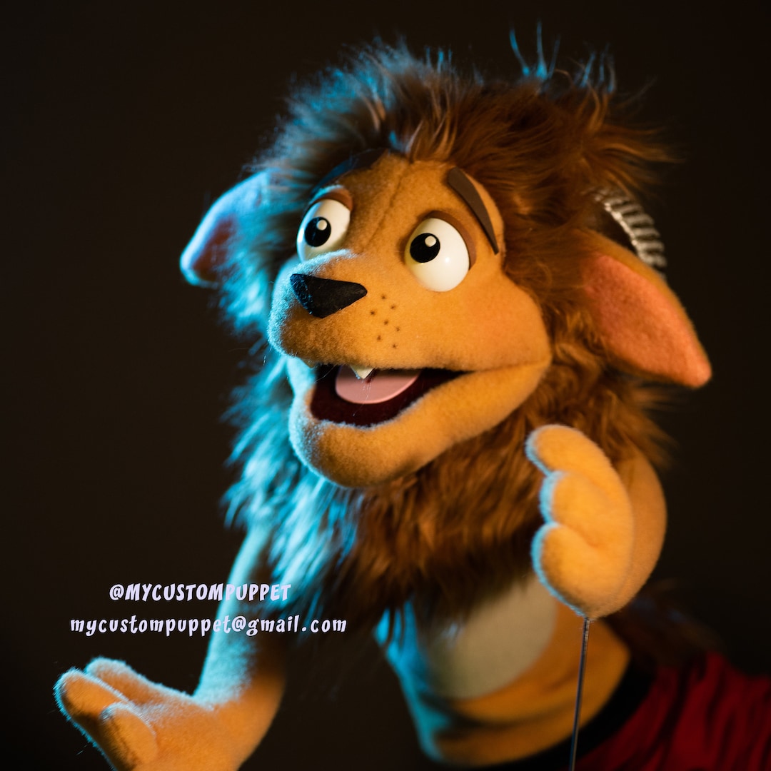 Custom Made Look Creature Puppet Portrait Muppet Type Puppet Custom ...