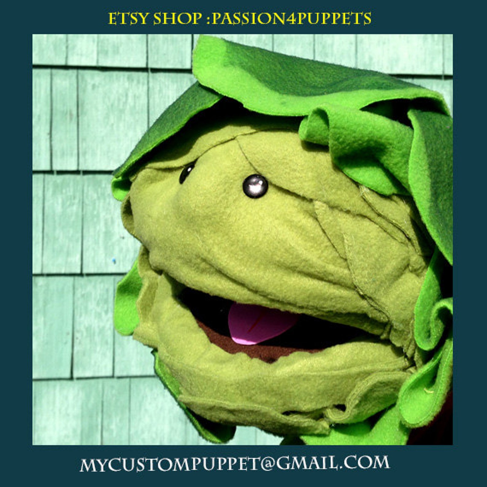 Professional Puppet Vegetable Muppet Style Fruit Pro Puppet - Etsy