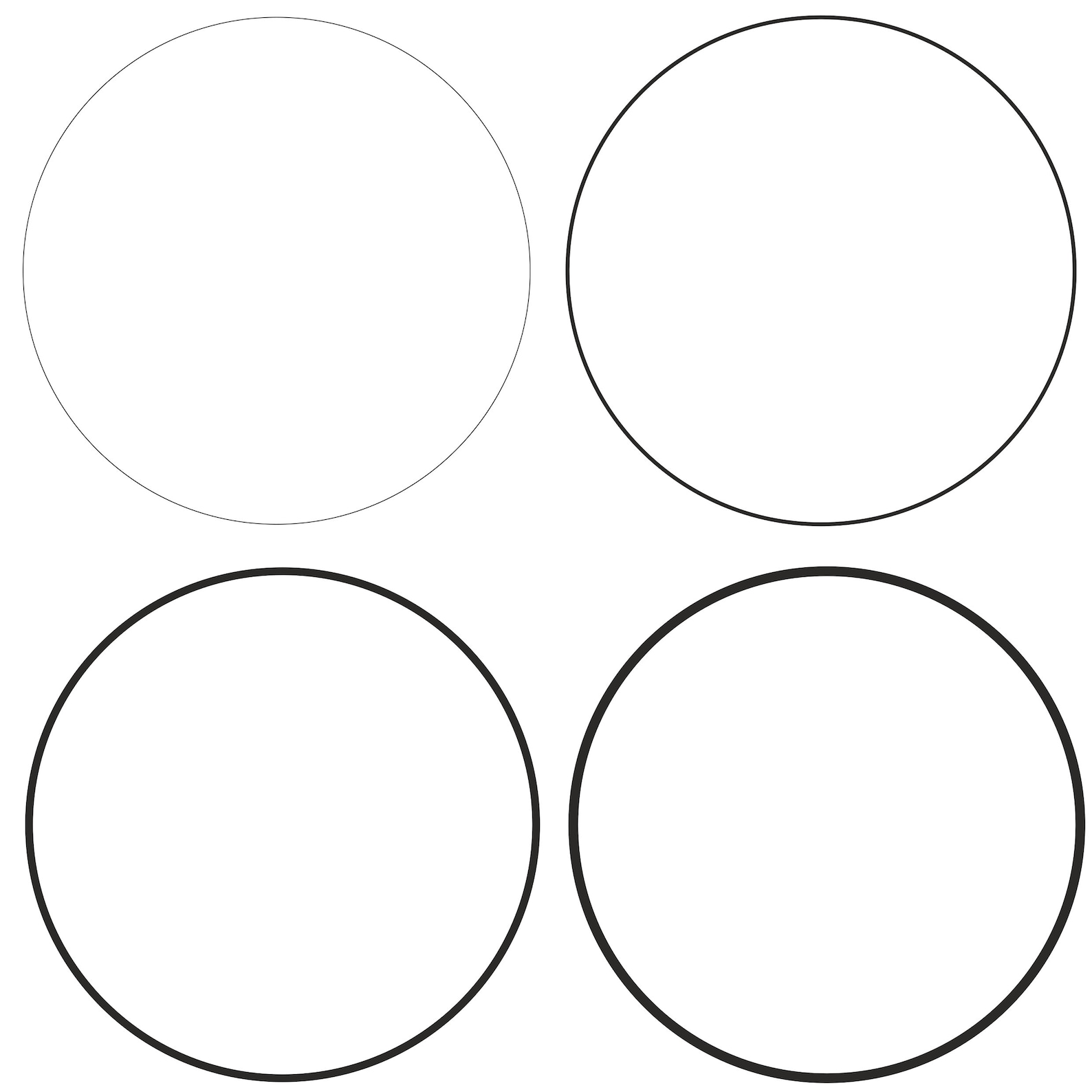 CIRCLE Frame SVG, Monogram Circle Frames, Circle Border Svg, Cut Files ...