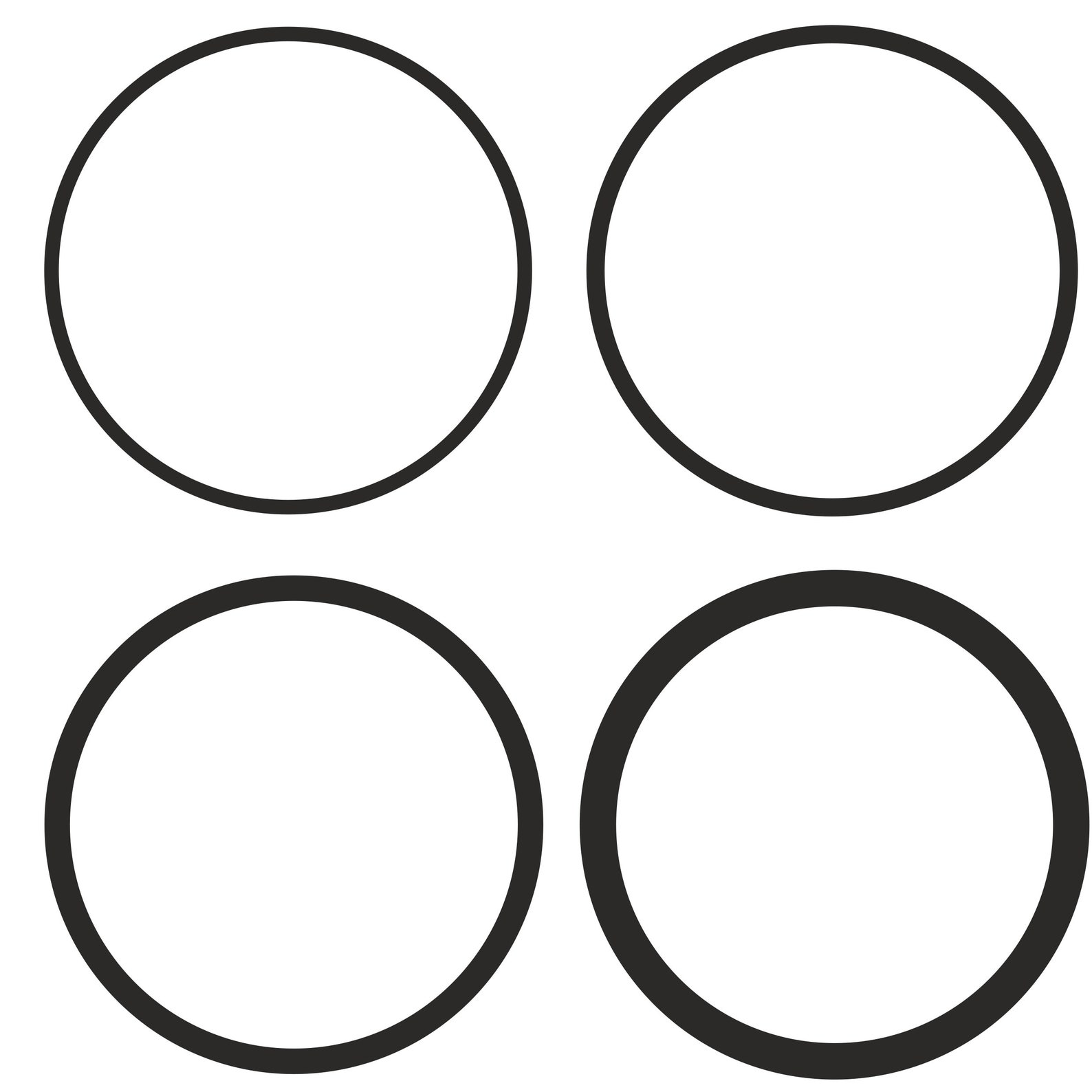 CIRCLE Frame SVG, Monogram Circle Frames, Circle Border Svg, Cut Files ...