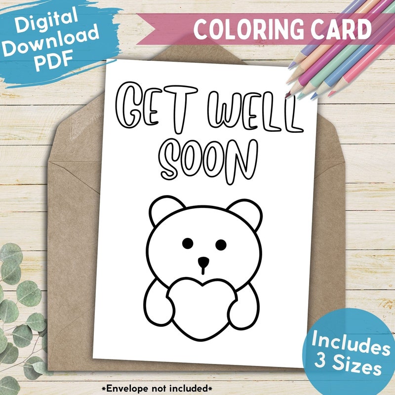 Cute Get Well - Etsy