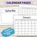Days and Months Practice Worksheets for Kids, Printable Days of the ...
