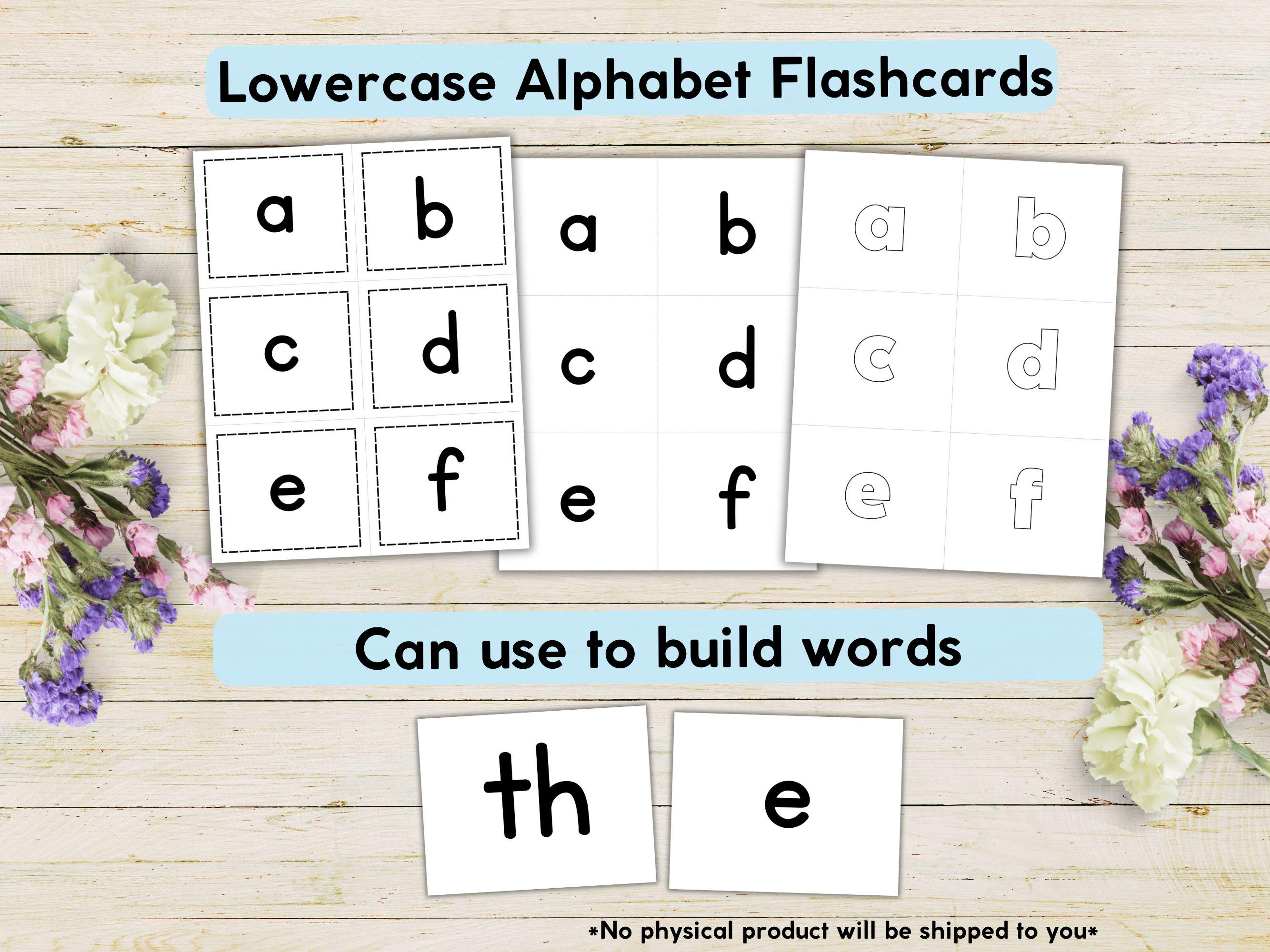 Digraphs and Blends Printable Flashcards for Kids, Beginning Sound ...