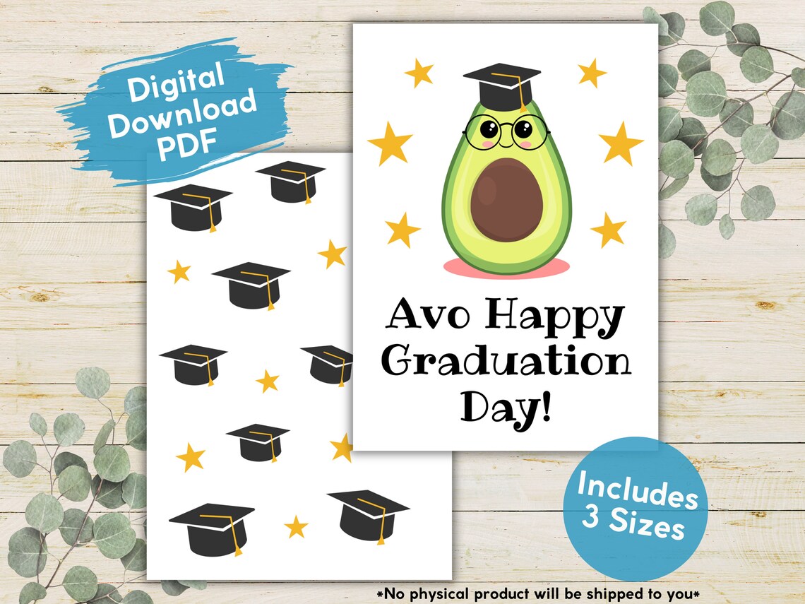 Graduate Carding for Kids Printable, Kindergarten Graduation, Printable ...