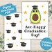 Graduate Carding for Kids Printable, Kindergarten Graduation, Printable ...