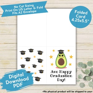 Graduate Carding for Kids Printable, Kindergarten Graduation, Printable ...