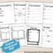 Book Summary and Story Map Printable Bundle for Kids, Favorite Book ...