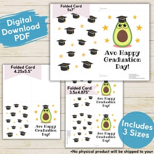 Graduate Carding for Kids Printable, Kindergarten Graduation, Printable ...