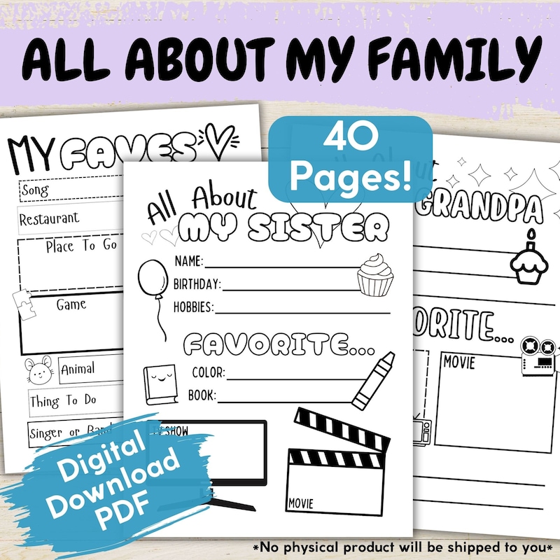 All in the Family - Etsy