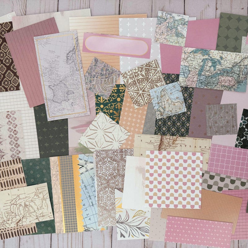 World Map Paper Bags - Etsy