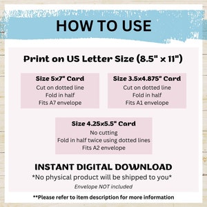 Cute Kids Happy Birthday Carding, Summer Birthdaycard, Printable ...