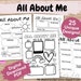 All About My Family Printable Book for Kids, This is My Family Template ...