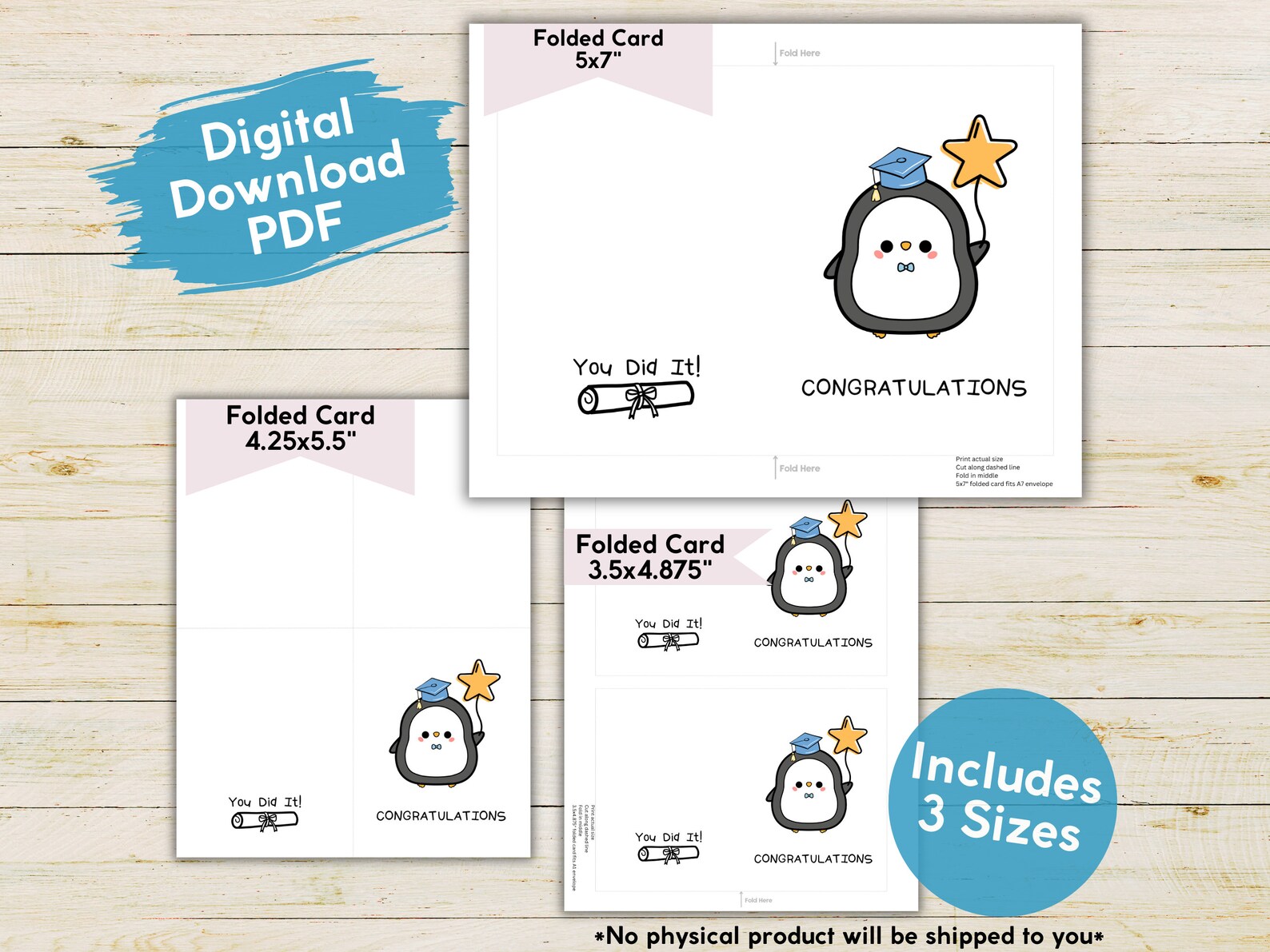 Cute Congratulations Graduate Carding, Printable Graduation Card ...