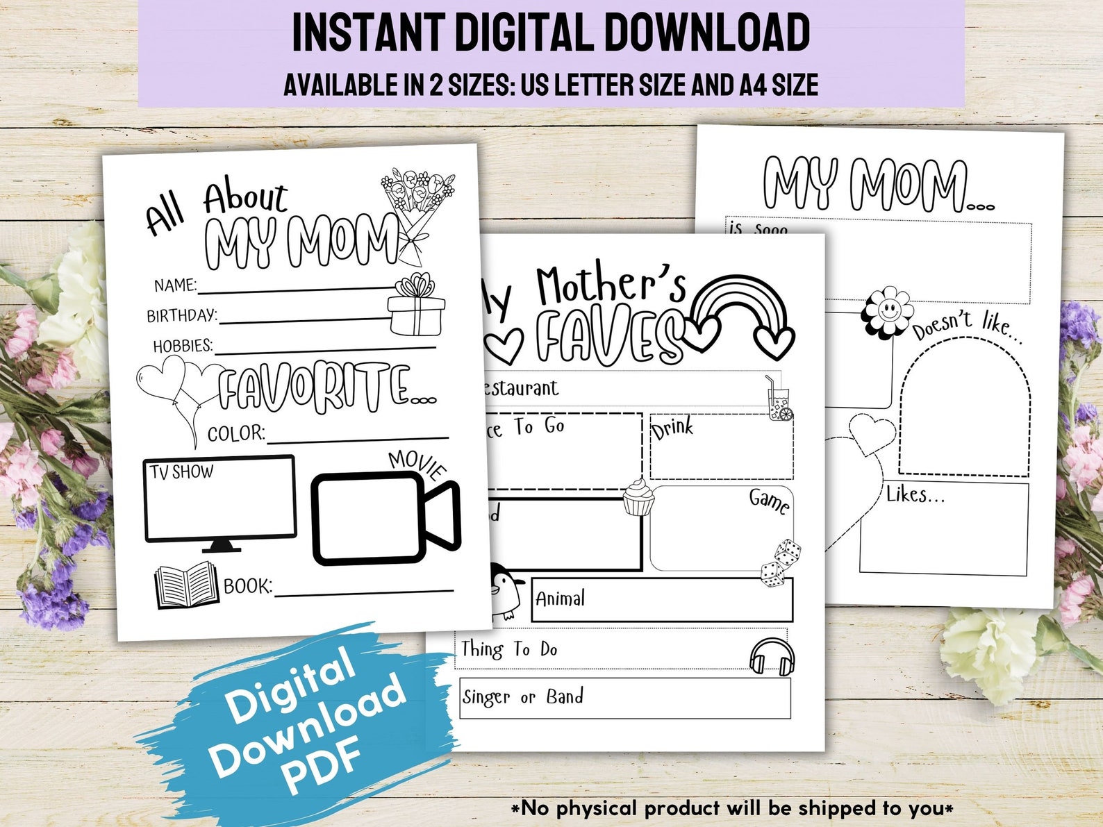 All About My Family Printable Book for Kids, This is My Family Template ...