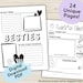 All About Me Book Printable Worksheet for Kids, About Me Booklet, This ...