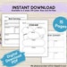 Book Summary and Story Map Printable Bundle for Kids, Favorite Book ...