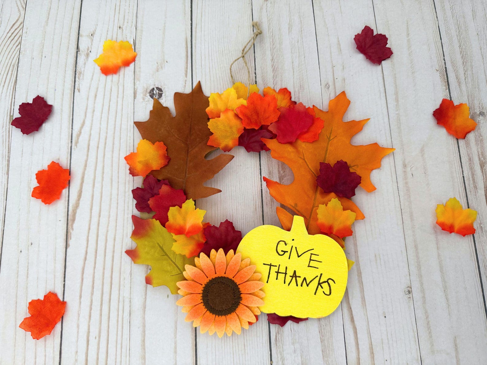 DIY Fall Wreath Kids Craft Kit, Fun and Festive Autumn Art Project ...