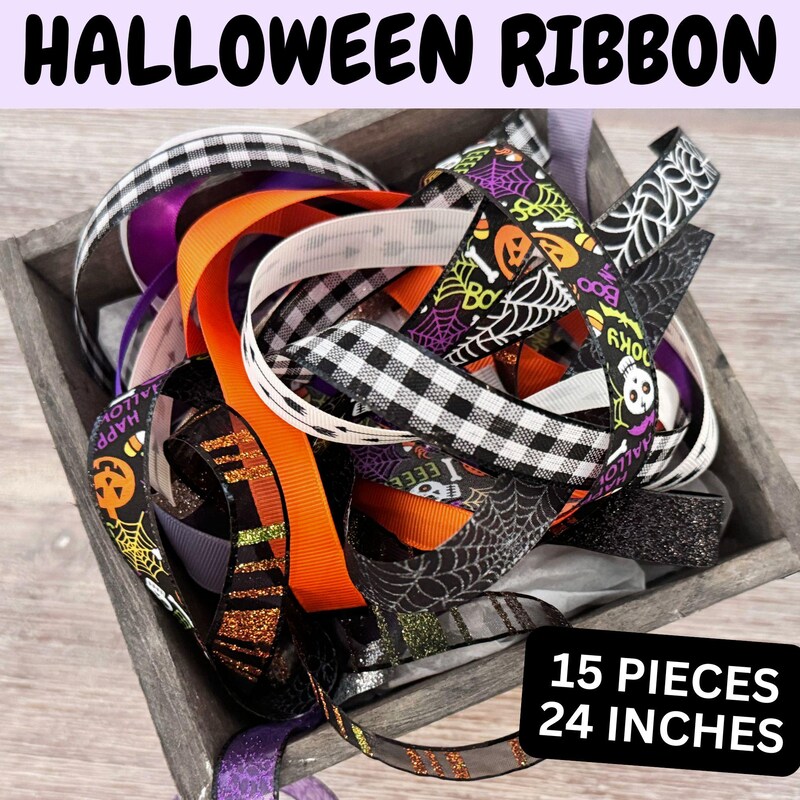 Halloween Ribbon - Etsy