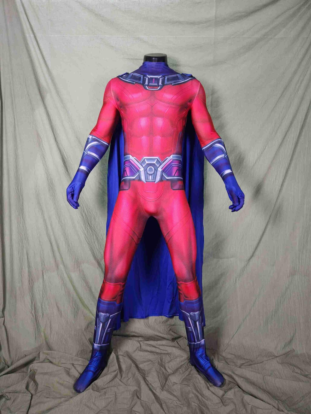 X-men 97 Magneto Costume Cosplay Suit Bodysuit Adult Kids Halloween ...