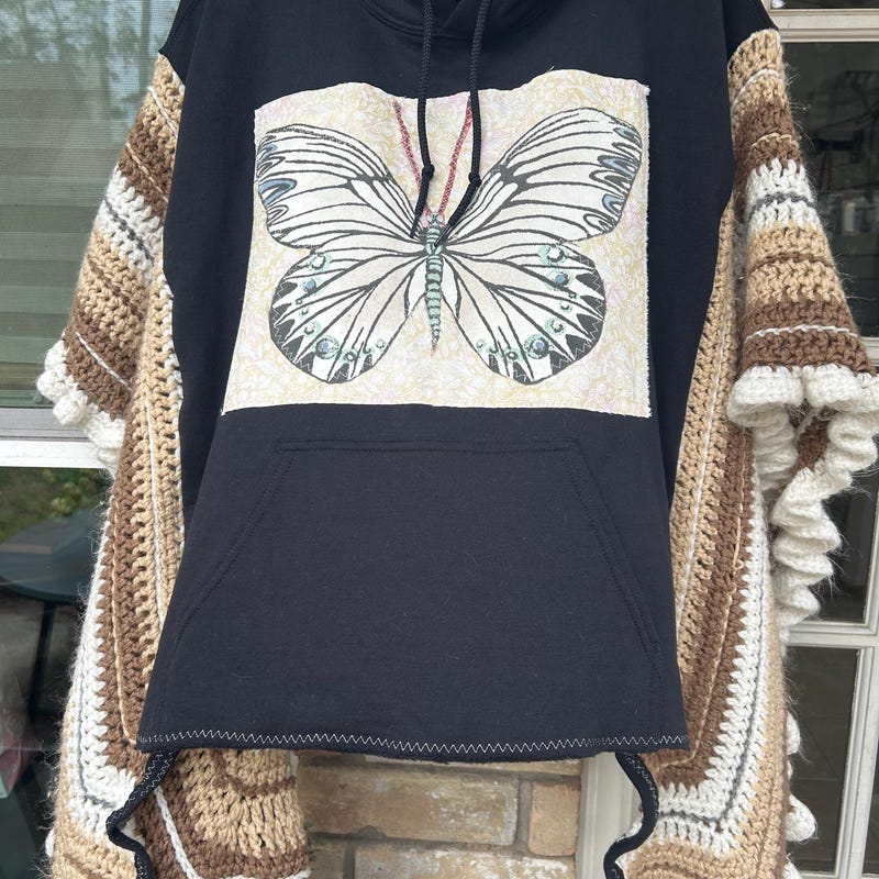 Butterfly Poncho - Etsy