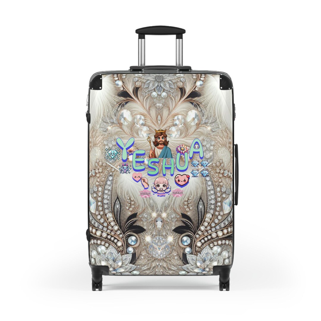 Yeshua Travel Suitcase,christian Travel Suitcase,jesus Travel Suitcase ...