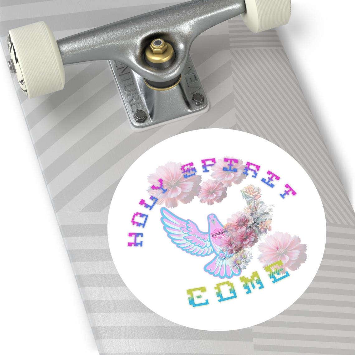 Christian Sticker,jesus Sticker,cross Sticker,holy Spirit Come Sticker ...