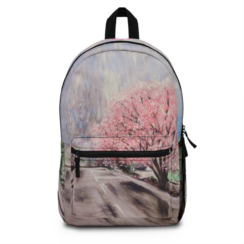 Sakura Backpack,sakura Bag,pink Backpack,flower Blossom Backpack ...