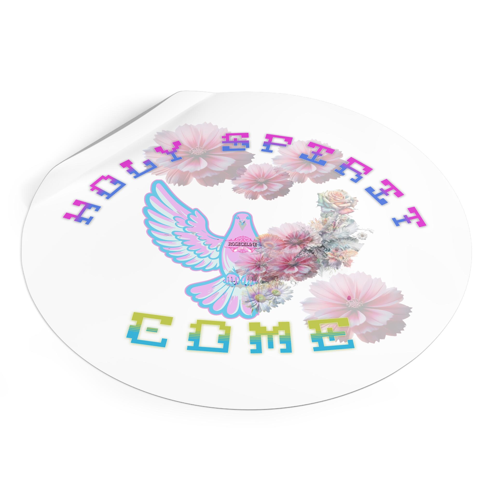 Christian Sticker,jesus Sticker,cross Sticker,holy Spirit Come Sticker ...