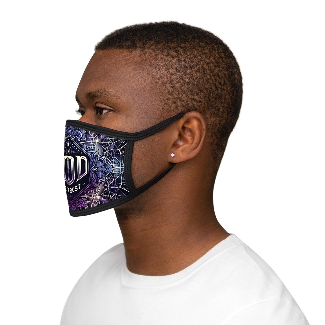 In God We Trust Face Mask, Religious Gift - Etsy
